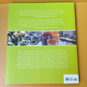 Chronicle Books | Other | Nwt The Pleasures Of Slow Food Cookbook ...
